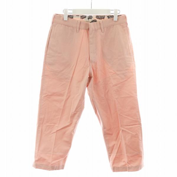 セントマイケル SAINTMICHAEL WIDE PANTS CHINO チノパンツ チノパン ジッパーフライ コットン M ピンク SM-YS8-0000-050 /AN18 メンズ【ブランド】セントマイケル SAINTMICHAEL【...