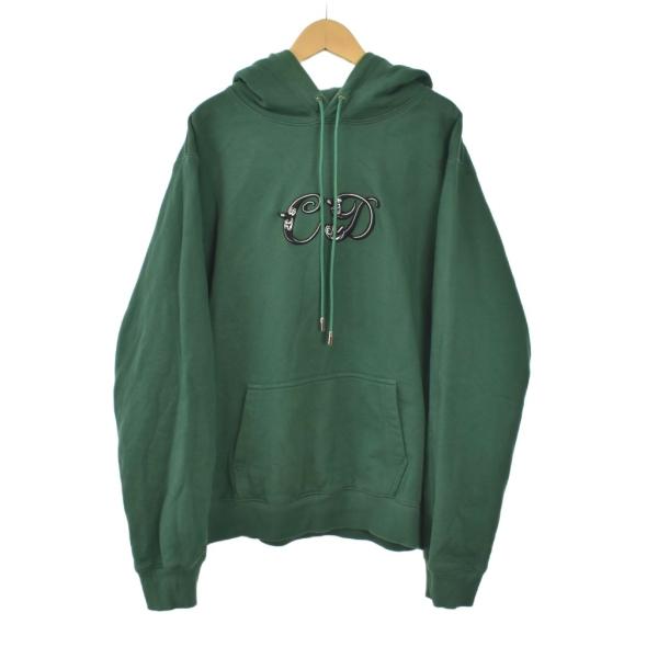 ディオール Dior ケニー KENNY 21AW SCHARF Casual Hoodie プルオーバー パーカー XL 緑 グリーン 193J688A0531 メンズ【ブランド】ディオール Dior【表記サイズ】XL【実寸サイズ】肩幅：...