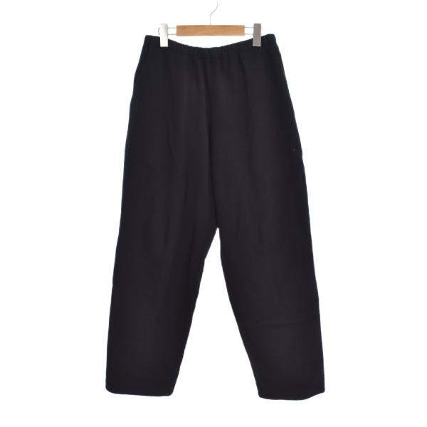 コモリ COMOLI 24AW コットン 裏毛 スウェットパンツ イージーパンツ 1 黒 ブラック A03-05004 メンズ【ブランド】コモリ COMOLI【表記サイズ】1【実寸サイズ】ウエスト：64-80cm　もも幅：36.5cm　裾幅...
