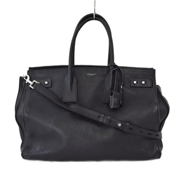 サンローラン パリ SAINT LAURENT PARIS サック ド ジュール スープル ラージ ショルダーバッグ トートバッグ 2way 黒 ブラック 478167【ブランド】サンローラン パリ SAINT LAURENT PARIS【...