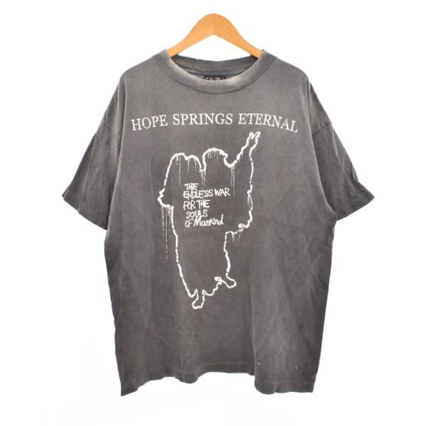 セントマイケル SAINTMICHAEL 25SS HOPE SPRING Tシャツ 半袖 ダメージ加工 S グレー SM-HR8-0000-006 メンズ【ブランド】セントマイケル SAINTMICHAEL【表記サイズ】S【実寸サイズ】肩...