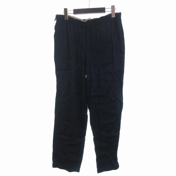 マウリッツィオペコラーロ MAURIZIO PECORARO パンツ テーパード イージー 42 紺 ネイビー イタリア製 ■GY45 レディース【ブランド】マウリッツィオペコラーロ MAURIZIO PECORARO【表記サイズ】42【実...