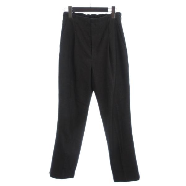 ナノユニバース nano universe Function Cassette センタープレスパンツ タック テーパンド 38 茶 ブラウン レディース【ブランド】ナノユニバース nano universe【表記サイズ】38【実寸サイズ】ウ...