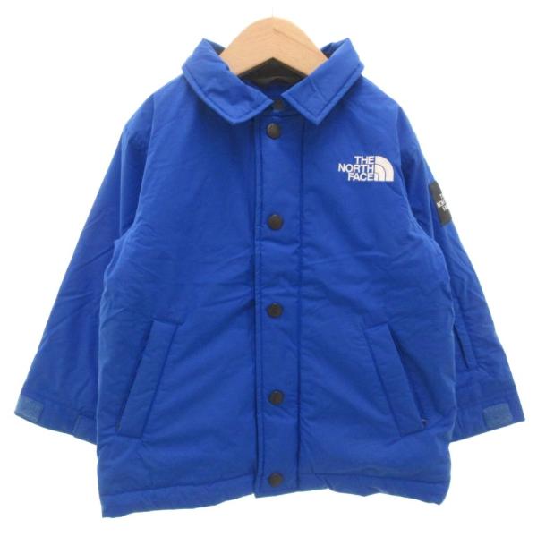 ザノースフェイス THE NORTH FACE ジャケット 中綿ブルゾン ロゴ 100 青 ブルー NSJ62144 /FF ■GY14 キッズ【ブランド】ザノースフェイス THE NORTH FACE【表記サイズ】100 【実寸サイズ】肩...
