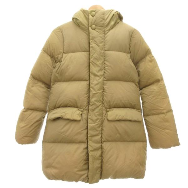 ヘリーハンセン HELLY HANSEN ダウンジャケット コート M フード ミドル丈 ベージュ HW11481 /NU メンズ【ブランド】ヘリーハンセン HELLY HANSEN【表記サイズ】M【実寸サイズ】肩幅：40cm　身幅：45c...