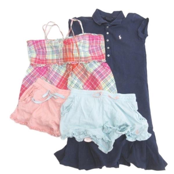 キッズ服 まとめ 4点 セット ワンピース 140 ■GY14 キッズ【実寸サイズ】-　【状態】・薄汚れ、毛羽立ち、色落ちあり　その他に目立ったダメージはなく、まだまだご使用いただける商品です。　　※あくまでも中古品ですので掲載写真や記載内...