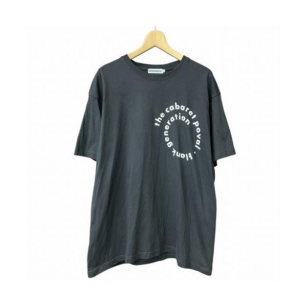 CABARET POVAL キャバレーポバール SideWalk Tee Tシャツ 半袖 灰 チャコールグレー XL  メンズ【表記サイズ】XLサイズ※実寸サイズをご確認ください。【実寸サイズ】肩幅：約56cm　身幅：約56cm　着丈：約7...