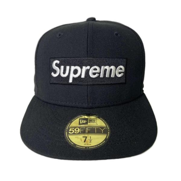 シュプリーム SUPREME 美品 22AW Money Box Logo New Era 59FIFTY キャップ 野球帽 ロゴ刺繍 7.5 59.6cm 黒 ブラック【ブランド】シュプリーム SUPREME【表記サイズ】7.5 59.6...