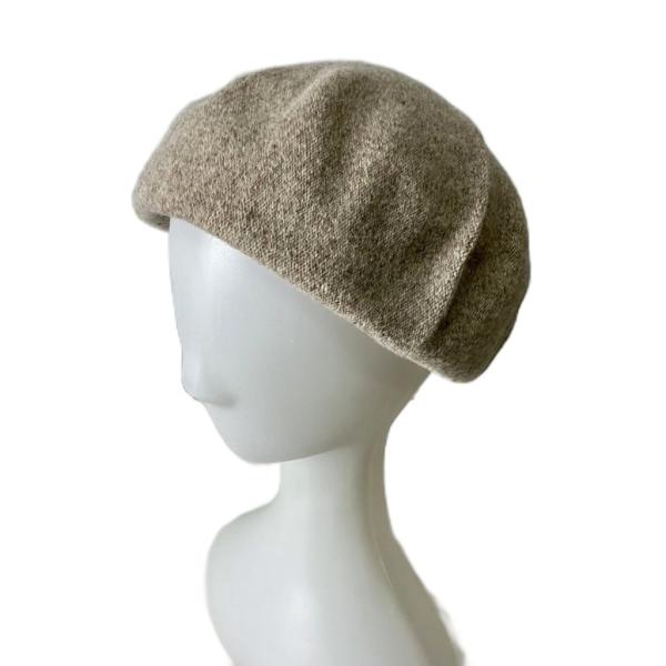 アイシービー iCB ベレー帽 ウール 帽子 ベージュ 41C37298 【ブランド】アイシービー iCB【実寸サイズ】つば：-cm　頭周り：56cm　　【素材】毛 ナイロン ポリウレタン【色】ベージュ【状態】・多少の毛羽立ちあり　その他に...