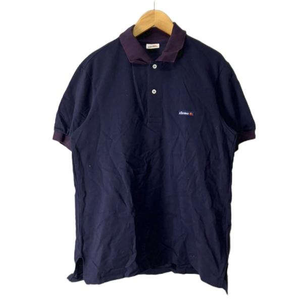 エレッセ ellesse ポロシャツ 半袖 シャツ カットソー M パープル メンズ【ブランド】エレッセ ellesse【表記サイズ】M【実寸サイズ】肩幅：43cm　身幅：49cm　着丈：65cm　袖丈：20cm　　【素材】綿【色】パープル...