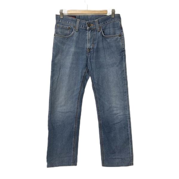 エドウィン EDWIN 503デニム ジーンズ ジーパン パンツ W30 インディゴ メンズ【ブランド】エドウィン EDWIN【表記サイズ】W30【実寸サイズ】ウエスト：78cm　もも幅：28cm　裾幅：20cm　股上：25cm　股下：65...