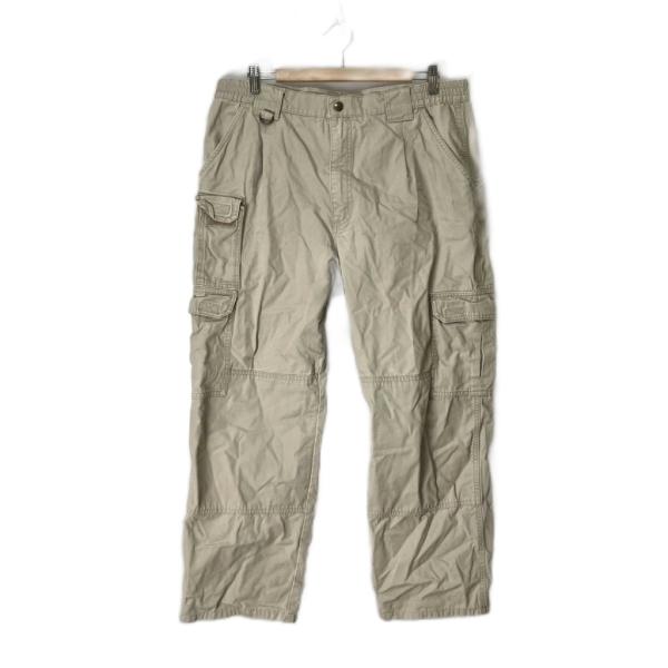 Royal Robbins カーゴパンツ パンツ テーパード W34 ベージュ メンズ【表記サイズ】W34【実寸サイズ】ウエスト：90cm　もも幅：35cm　裾幅：23cm　股上：30cm　股下：67cm　　【素材】綿【色】ベージュ【状態】...