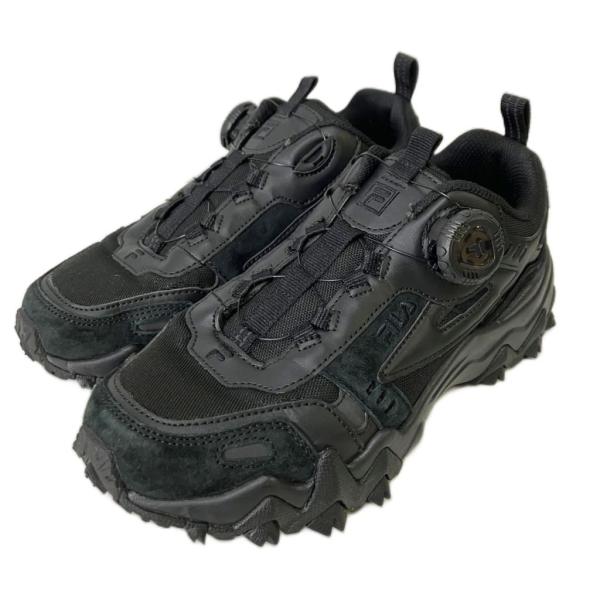 フィラ FILA OAKMONT TR DIAL スニーカー ローカット シューズ 23cm ブラック レディース【ブランド】フィラ FILA【表記サイズ】23【実寸サイズ】最大幅：10.5cm　アウトソール：27cm　　【色】ブラック【状...