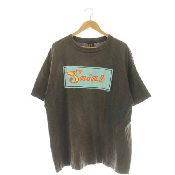 セントマイケル SAINTMICHAEL SS TEE TROMPE LE MND Tシャツ22SS加工 カットソー プリント XXL チャコール /CX ■OS メンズ【ブランド】セントマイケル SAINTMICHAEL【表記サイズ】XX...