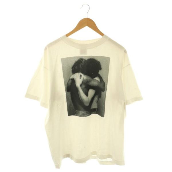 セントマイケル SAINTMICHAEL Robert Mapplethor 25SS SM-HR8-0000-C20 MT_SS TEE/EMBRACE Tシャツ カットソー 半袖 コットン L 白 /NR ■OS メンズ【ブランド】セン...