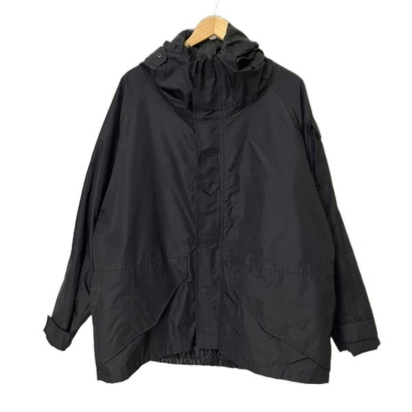MMB製 COLD WATHER PARKA コールドウェザーパーカ ジャケット フーディ ラグラン XL ブラック メンズ【表記サイズ】XL【実寸サイズ】身幅：70cm　着丈：75cm　ゆき丈：100cm　　【素材】ナイロン100％【色】...