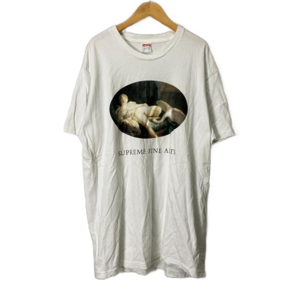 シュプリーム SUPREME Leda And The Swan Tee Tシャツ カットソー 半袖 L ホワイト メンズ【ブランド】シュプリーム SUPREME【表記サイズ】L【実寸サイズ】肩幅：51cm　身幅：53cm　着丈：75cm　...