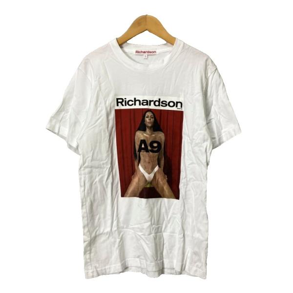 Richardson リチャードソン  × Kim Kardashian キム・カーダシアン A9 Tシャツ プリント カットソー 半袖 S ホワイト メンズ【表記サイズ】S【実寸サイズ】肩幅：42cm　身幅：44cm　着丈：70cm　袖丈...
