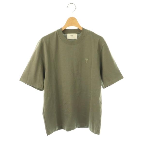 アミ アレクサンドル マテュッシ 25SS Ami de Coeur TShirt Tシャツ 半袖 クルーネック ロゴ ワンポイント /BB【ブランド】アミ アレクサンドル マテュッシ ami alexandre mattiussi【表記サ...