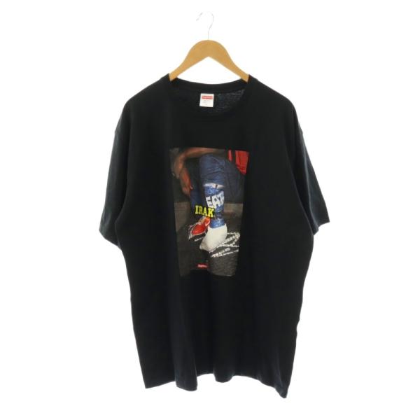 シュプリーム SUPREME 22AW IRAK Cast Tee Tシャツ 半袖 カットソー ブラック XL ブラック /HK ■GY68 メンズ【ブランド】シュプリーム SUPREME【表記サイズ】XL【実寸サイズ】肩幅：54.5cm　...
