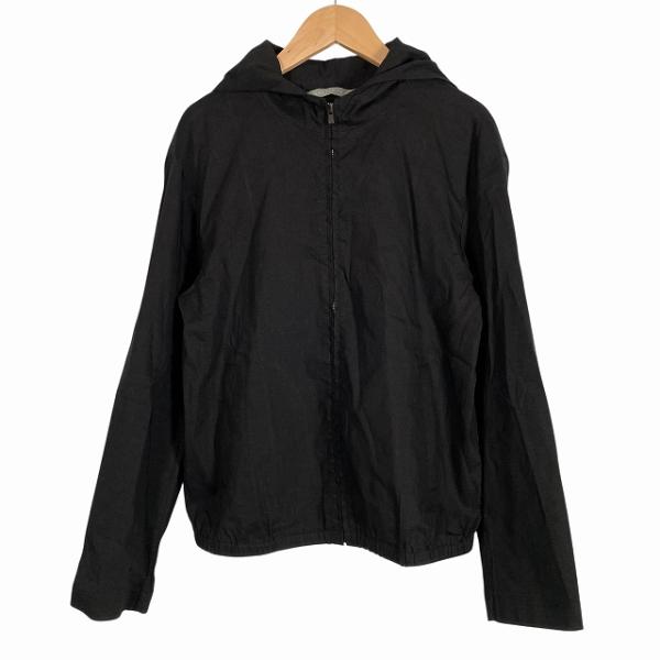 セオリーリュクス theory luxe リネンジャケット パーカー 長袖 フルジップ 黒 ブラック 38 M相当 レディース【ブランド】セオリーリュクス theory luxe【表記サイズ】38 M相当【実寸サイズ】肩幅：47cm　身幅：...