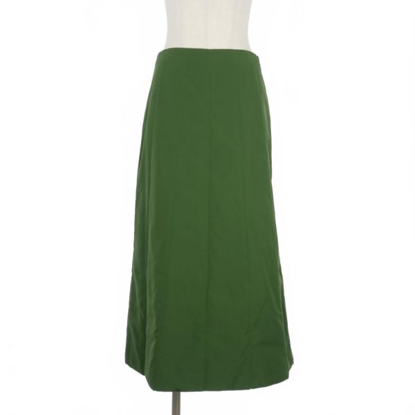 サラランツィ SARA LANZI 中綿 ロングスカート S 緑 グリーン レディース【表記サイズ】S【実寸サイズ】ウエスト：68cm　ヒップ：90cm　スカート丈：81cm　　【素材】ポリエステル100％　中綿：ポリエステル100％【色】...
