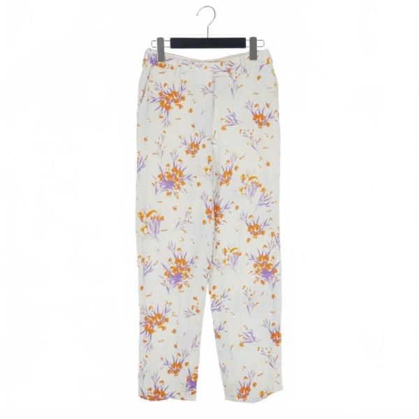 ドリスヴァンノッテン DRIES VAN NOTEN フローラル テーパードパンツ スラックス 花柄 36 白 マルチカラー レディース【ブランド】ドリスヴァンノッテン DRIES VAN NOTEN【表記サイズ】36(日本サイズS)【実寸...