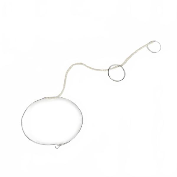 ラウタシー Lautashi リング ブレスレット セット 直線パール シルバー la1003-19 レディース【実寸サイズ】幅：1cm　手首周り：17cm　リング号数　2号、10号　【素材】メタル【色】シルバー　※照明や撮影環境により、実...