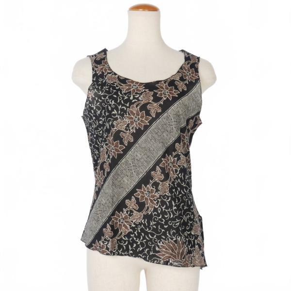 スポーツマックスコード マックスマーラ SPORTMAX CODE 花柄ブラウス ノースリーブ トップス アシンメトリー IT42 マルチカラー  レディース【ブランド】スポーツマックスコード マックスマーラ SPORTMAX CODE【表...