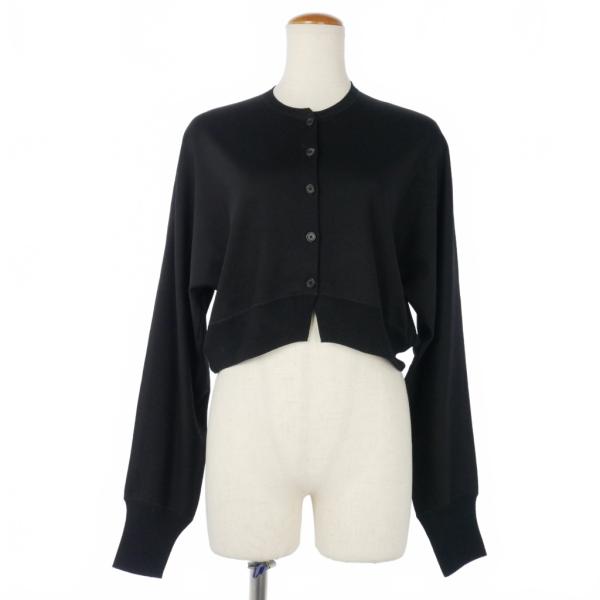未使用品 GOOD PEOPLE GOOD STITCHING GOOD PRODUCT GGG クロップド ニット カーディガン S 黒 ブラック 02-01-1772【表記サイズ】S【実寸サイズ】身幅：49cm　着丈：47cm　ゆき丈：...