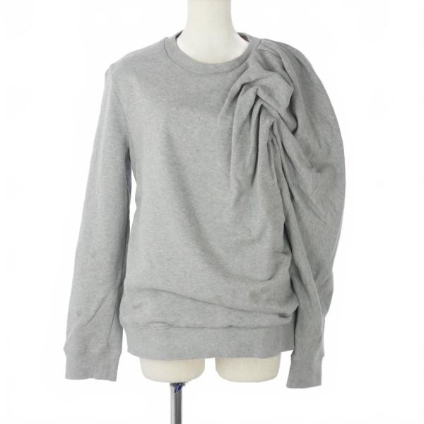ドリスヴァンノッテン DRIES VAN NOTEN ギャザートレーナー スウェット コットン アシンメトリー Mサイズ グレー レディース【ブランド】ドリスヴァンノッテン DRIES VAN NOTEN【表記サイズ】M【実寸サイズ】身幅：...