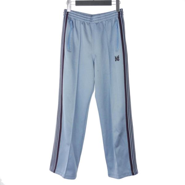 ニードルス ニードルズ Needles TRACK PANT POLY SMOOTH トラックパンツ サイドライン パピヨン刺? XS 水色 ライトブルー KP220 メンズ【ブランド】ニードルス ニードルズ Needles【表記サイズ】X...
