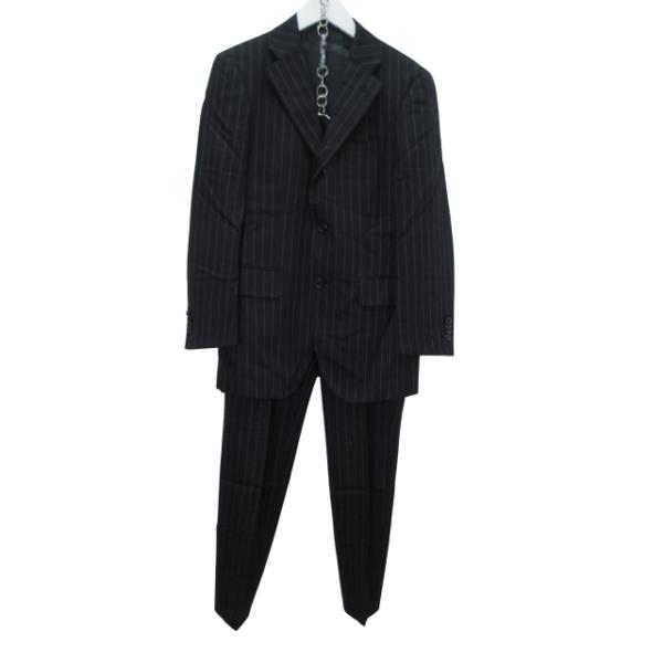 ザ・スーツカンパニー THE SUIT COMPANY スーツ ジャケット パンツ ? ストライプ ネイビー k512 0127 メンズ【ブランド】ザ・スーツカンパニー THE SUIT COMPANY【表記サイズ】表記無し【実寸サイズ】肩...