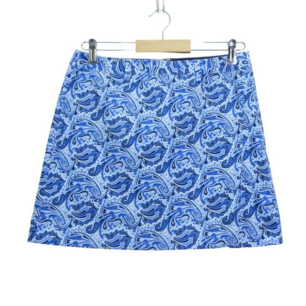 アディダス adidas 美品 ゴルフウエア スカート ペーズリーブルー系 Lサイズ 0422 レディース【ブランド】アディダス adidas【表記サイズ】L/G【実寸サイズ】ウエスト：74cm　ヒップ：92cm　スカート丈：38cm　　【...
