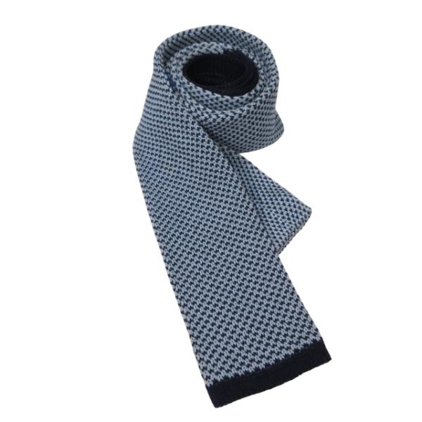 ASPETTO ネクタイ ニット スクエアエンド ネイビー ブルー k22421 0630 メンズ【表記サイズ】-【実寸サイズ】全長14cm 大剣先6cm 小剣先4cm　【素材】コットン100％【色】ネイビー ブルー【状態】・少々汚れがあり...