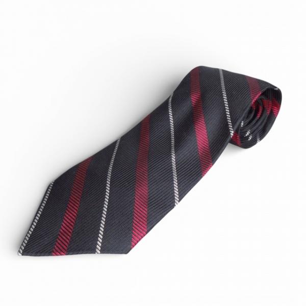 アドルフォドミンゲス ADOLFO DOMINGUEZ ネクタイ シルク ストライプ ブラック ボルドー k29880 0220 メンズ【ブランド】アドルフォドミンゲス ADOLFO DOMINGUEZ【実寸サイズ】全長 約152cm　大剣...