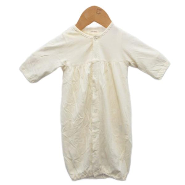 センス オブ ワンダー sense of wonder ワンピース クルーネック スナップボタン 50-60cm アイボリー キッズ【ブランド】センス オブ ワンダー sense of wonder【表記サイズ】50-60cm【実寸サイズ】...