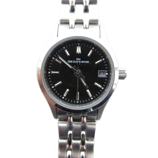 ザ・クロックハウス THE CLOCK HOUSE クオーツ腕時計 電池式 3針 MBF5002-BK1A-R1 シルバーカラー メンズ【表記サイズ】--【実寸サイズ】バンド幅：1cm　腕周り：14.5-19cm　ケース・タテ：--mm　ケ...