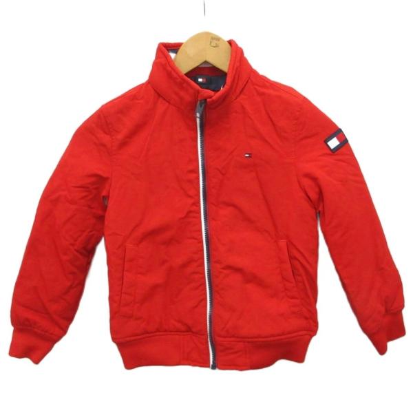 トミーヒルフィガー TOMMY HILFIGER 中綿ジャケット ブルゾン ジップアップ リブ 122cm 赤 レッド KB06094 キッズ【ブランド】トミーヒルフィガー TOMMY HILFIGER【表記サイズ】122cm【実寸サイズ】...