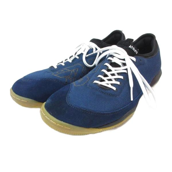 アスレタ ATHLETA Classico Futsal 2 LTDS-T06 フットサルシューズ 室内シューズ 紺 ネイビー 28.5cm メンズ【表記サイズ】28.5cm【実寸サイズ】最大幅：10cm　アウトソール：30.5cm　　【素...