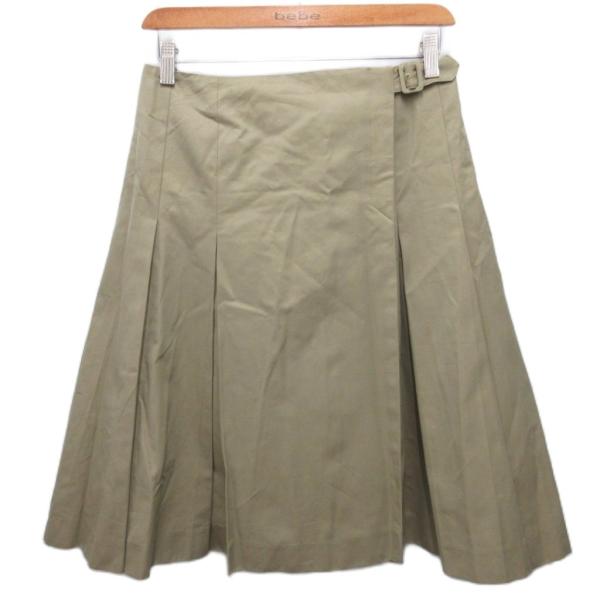 ドレステリア DRESSTERIOR フレアスカート ひざ丈 コットン 38 カーキ 016-95008 レディース【ブランド】ドレステリア DRESSTERIOR【表記サイズ】38【実寸サイズ】ウエスト：約68cm　ヒップ：--cm　スカ...