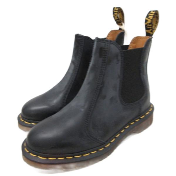 未使用品 ドクターマーチン DR.MARTENS タグ付き 2976 CHELSEA BOOT BLACK SMOOTH チェルシーブーツ サイドゴアブーツ Uk3 22cm 黒【ブランド】ドクターマーチン DR.MARTENS【表記サイズ...
