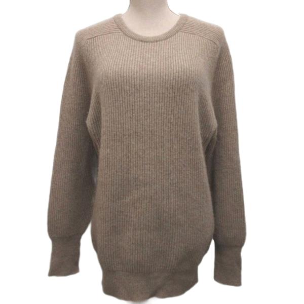 ジョンストンズオブエルガン Johnstons of Elgin カシミヤニット セーター 長袖 ローゲージ ラグラン カシミヤ100% S ライトブラウン【ブランド】ジョンストンズオブエルガン Johnstons of Elgin【表記サ...