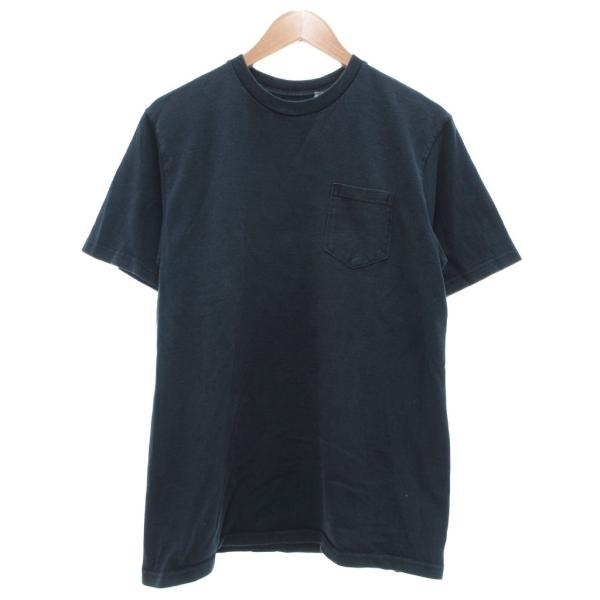 アナトミカ ANATOMICA Tシャツ M 紺 ネイビー 半袖 クルーネック 胸ポケット /SX ■IBO91 メンズ【ブランド】アナトミカ ANATOMICA【表記サイズ】M【実寸サイズ】肩幅：45cm　身幅：50cm　着丈：72cm　...