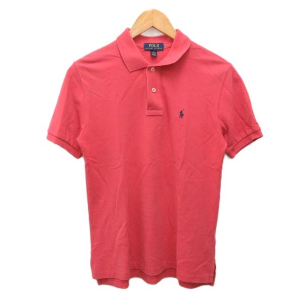 ラルフローレン RALPH LAUREN ポロシャツ 半袖 ポニー刺? ピンク 150cm キッズ【ブランド】ラルフローレン RALPH LAUREN【表記サイズ】150【実寸サイズ】肩幅：42cm　身幅：45cm　着丈：63cm　袖丈：2...
