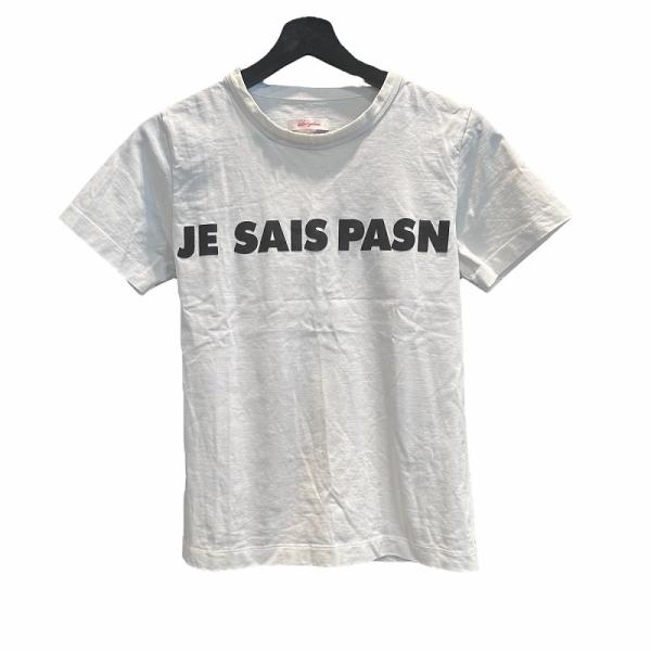 ラウンジドレス Loungedress JE SAIS PASN プリント Tシャツ F 白 ホワイト LDZ1001406A0003 レディース【表記サイズ】F【実寸サイズ】肩幅：36cm　身幅：43.5cm　着丈：54.5cm　袖丈：1...