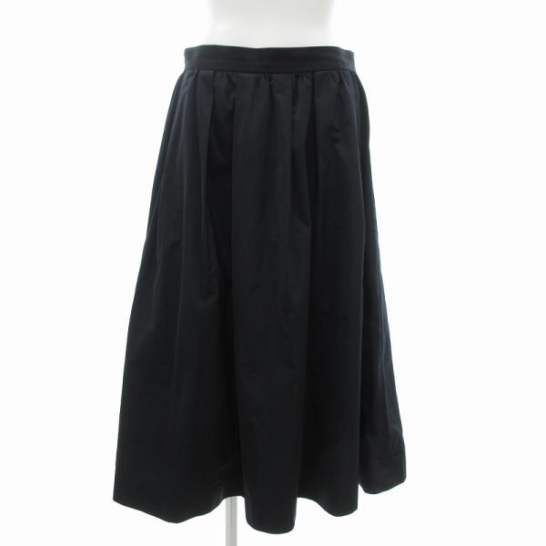 ジャーナルスタンダードレサージュ journal standard L'essage フレアスカート ミモレ ロング タック 38 ブラック /UO レディース【ブランド】ジャーナルスタンダードレサージュ journal standard ...