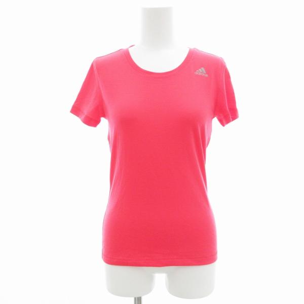未使用品 アディダス adidas PLIME TEE タグ付き Tシャツ 半袖 トレーニングウェア M ピンク /OU レディース【ブランド】アディダス adidas【表記サイズ】M【実寸サイズ】肩幅：約35cm　身幅：約37cm　袖丈：...