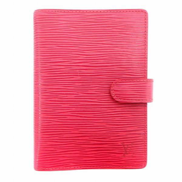 ルイヴィトン LOUIS VUITTON アジェンダPM エピ 手帳 ブックカバー 6穴式 ロゴ 赤 レッド /AE その他【ブランド】ルイヴィトン LOUIS VUITTON【表記サイズ】--【実寸サイズ】ヨコ：約10.5cm　タテ：約1...