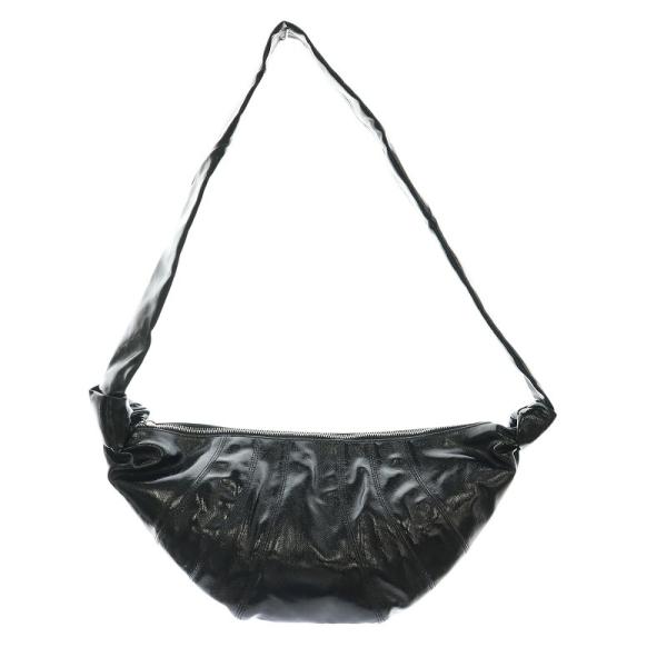 ルメール LEMAIRE CROISSANT BAG MEDIUM バッグ ショルダー エナメル 黒 ブラック BG0001 LF1073 /AQ ■OS 【ブランド】ルメール LEMAIRE【表記サイズ】実寸サイズをご参照ください。【実寸...